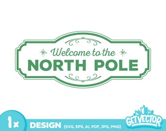 North Pole Printable Digital Clipart Set - Etsy UK