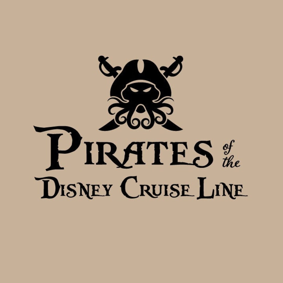 DCL Pirates Svg for Cricut/silhouette, Perfect for Cruise Vacation ...