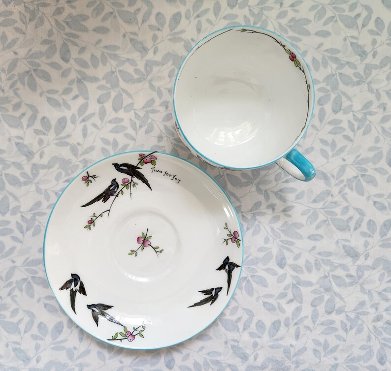 RARE Paragon two for Joy Teacup and Saucer, Made to Commemorate the ...