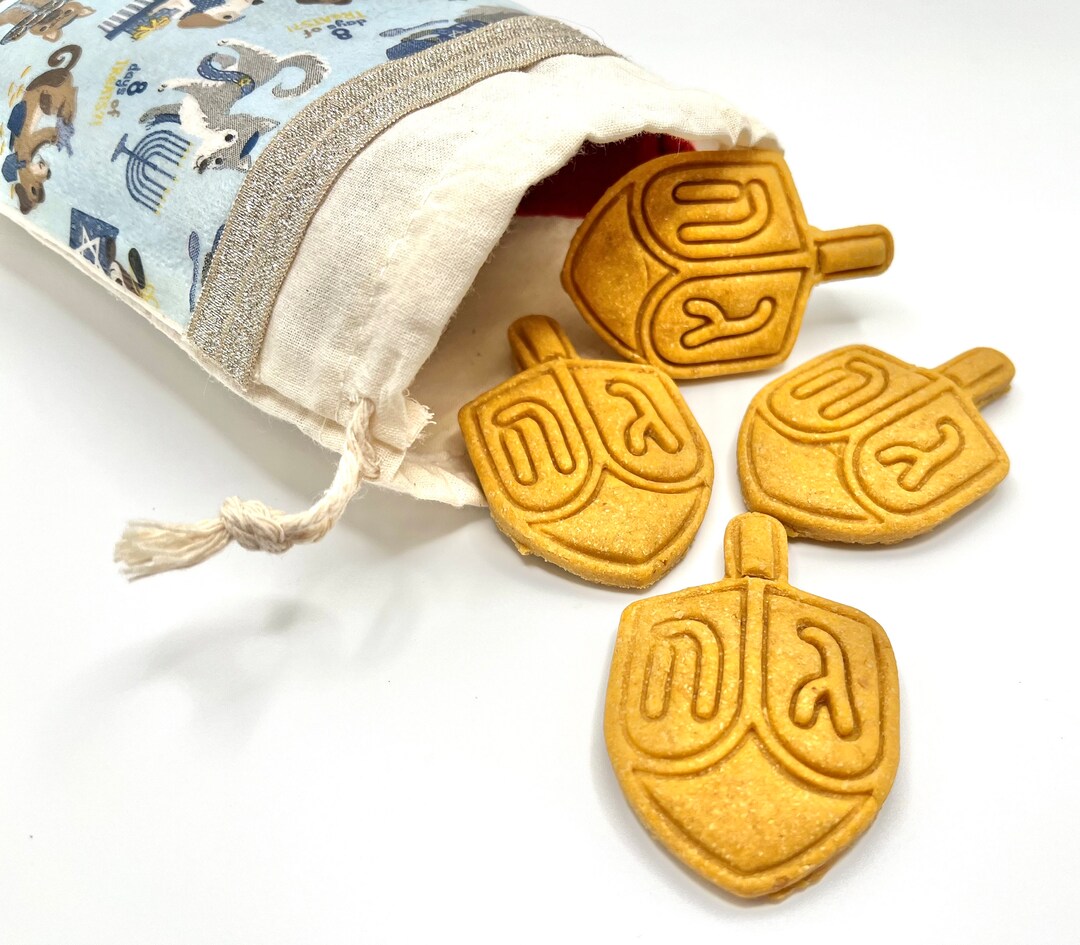 Hanukkah Dog Treats Chanukah Dog Gift Peanut Butter Dog - Etsy