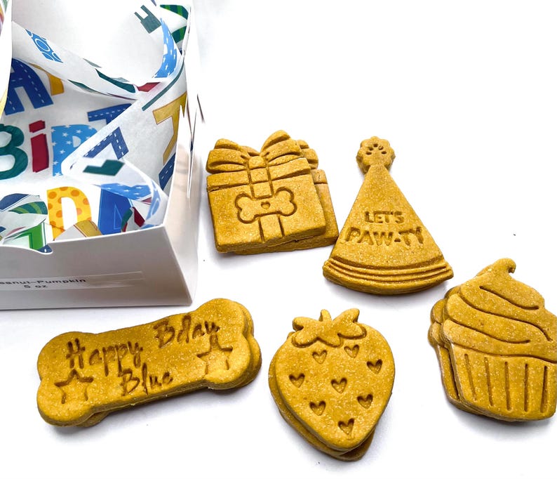 Personalized Birthday Treat Box for Dogs – Organic Artisan Variety Pack ...