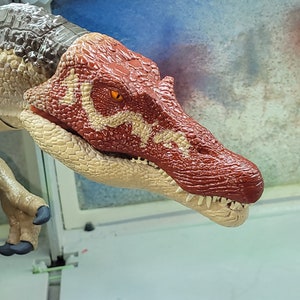 Spinosaurus Toy Replacement Head by Marco Makes - Etsy