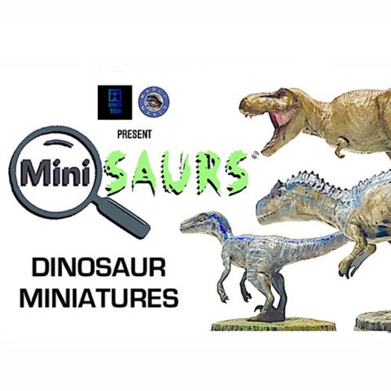 Carnotaurus Minisaurs Dinosaur Miniatures by Marco Makes - Etsy