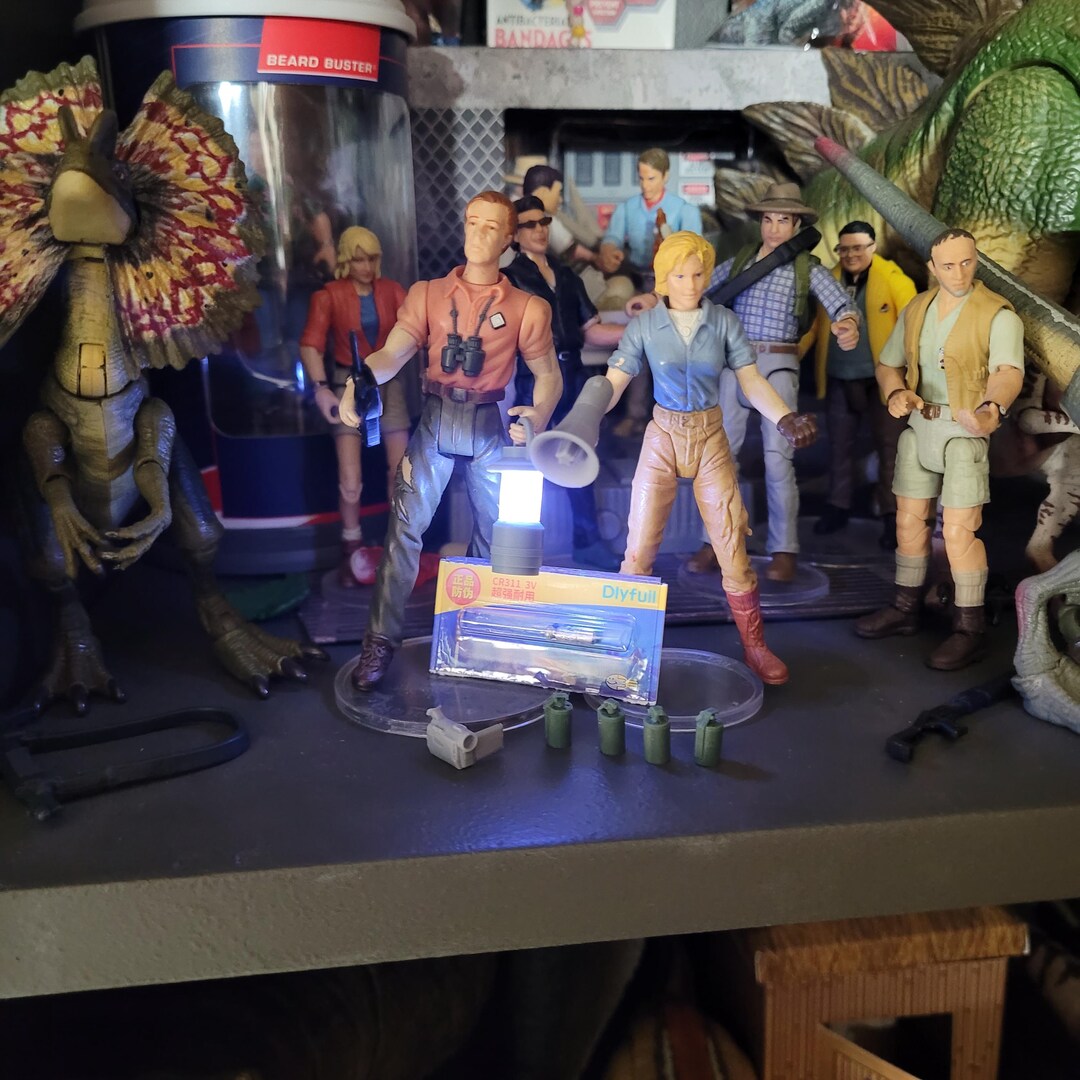 JP3 Kit 1 Accessories Fit 1/18th Scale Jurassic Park Figure - Etsy