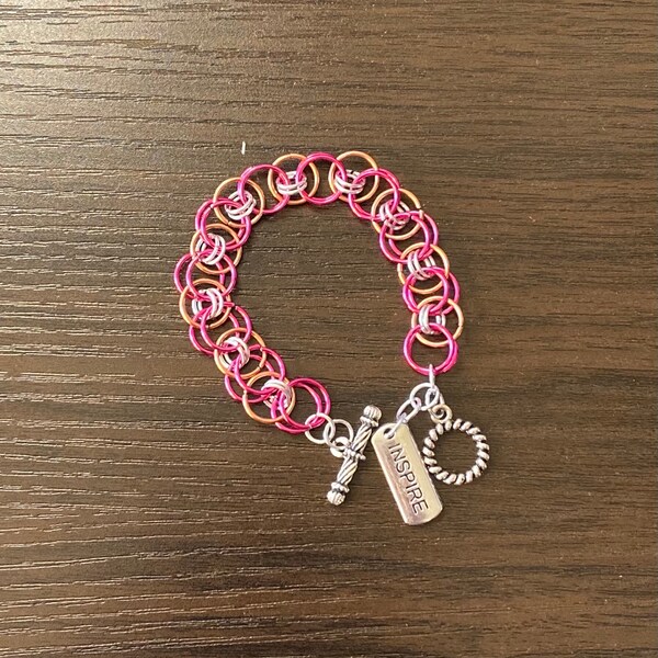 Chainmaille Charm - Etsy