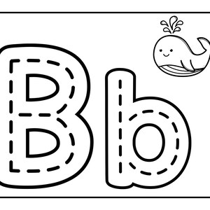 Spanish Alphabet Tracing Pages for Homeschool Preschool - Etsy