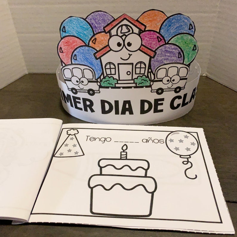 Back to School Activities in Spanish | Actividades De Regreso a Clase ...