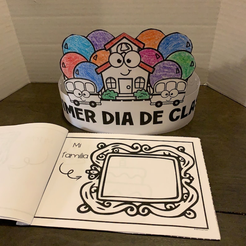 Back to School Activities in Spanish | Actividades De Regreso a Clase ...