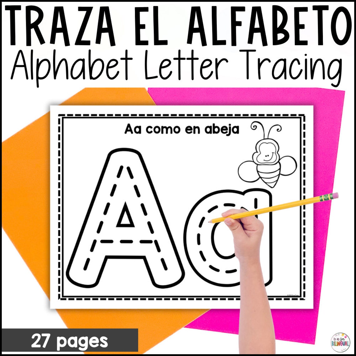 Traza El Alfabeto | Spanish Alphabet Tracing | Letter Formation | Fine ...
