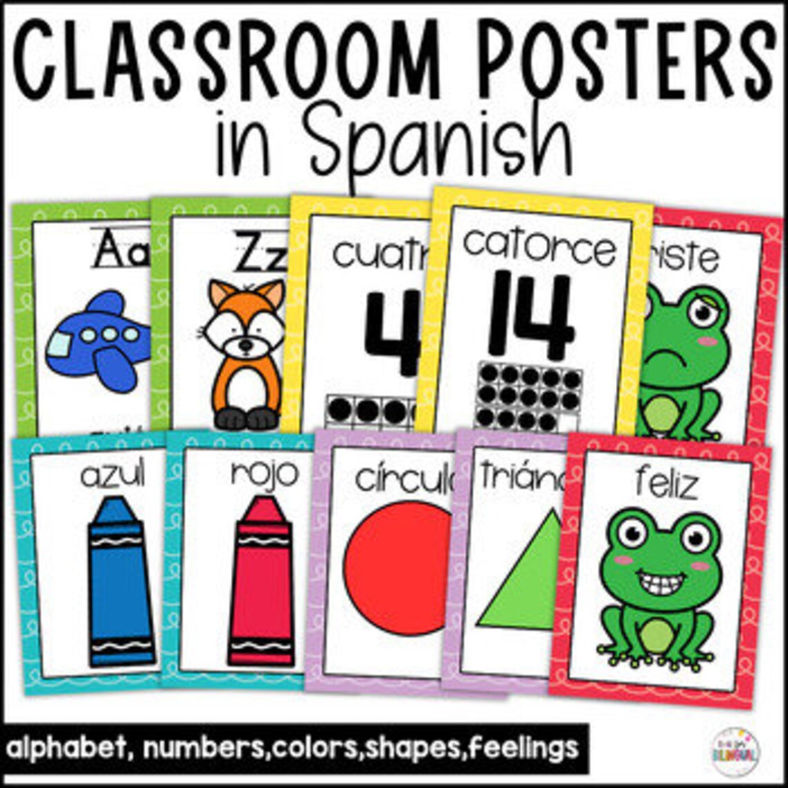 Classroom Decor |spanish Alphabet Posters | Homeschool Decor| El ...