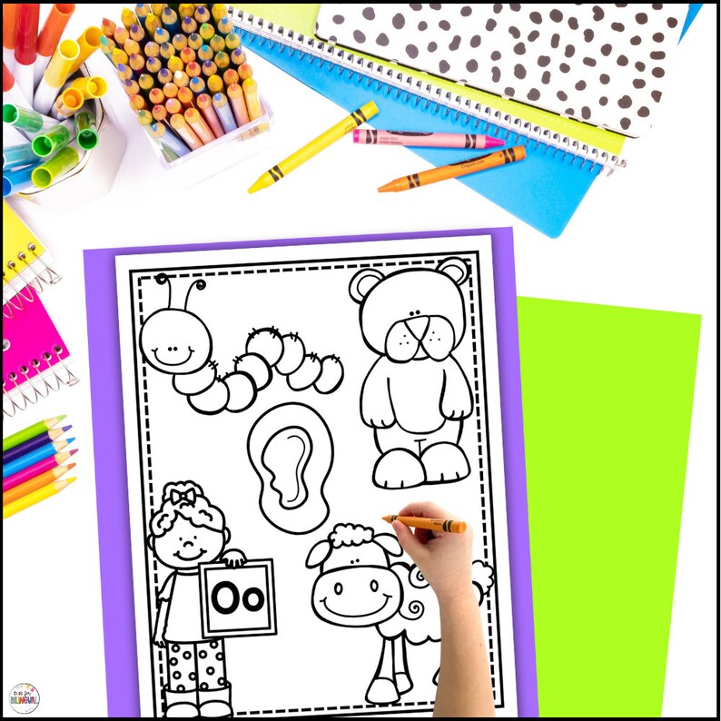 Spanish Alphabet Coloring Sheets beginning Sounds Worksheets for Pre-k ...