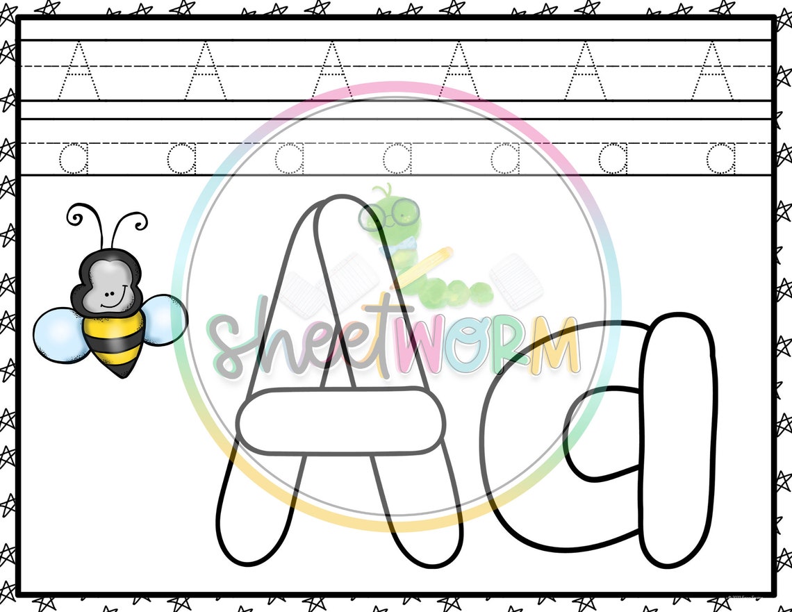 Spanish Alphabet Play Dough Mats Preschool Printable Play - Etsy