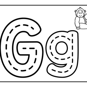 Spanish Alphabet Tracing Pages for Homeschool Preschool - Etsy