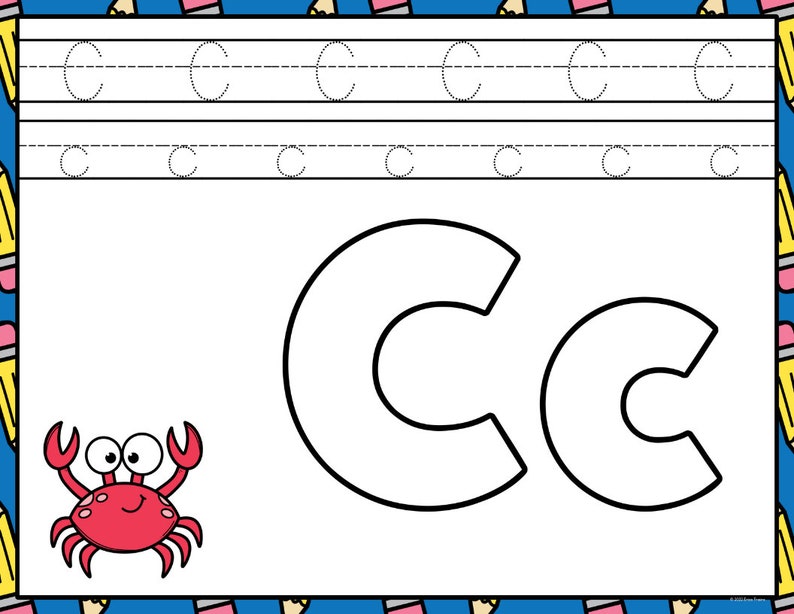 Spanish Alphabet Play Dough Mats Preschool Printable Play Doh Mats Abc ...