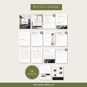 Printable Divorce Planner, Digital Divorce Organizer, Self-care, Legal ...