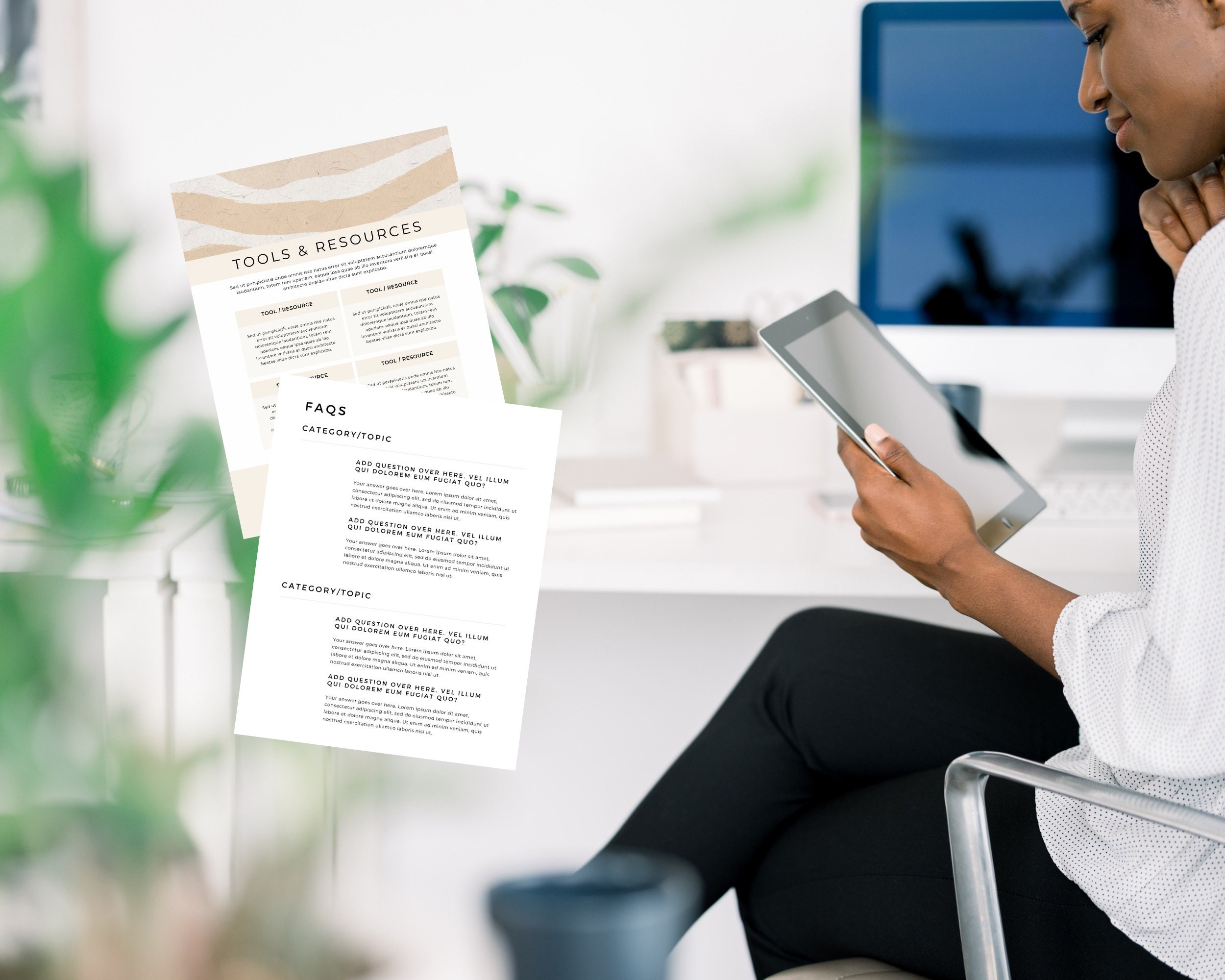 Freebie Digital Template Canva Workbook Template Canva Lead - Etsy