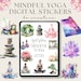 Mindful Yoga Digital Planner Stickers, Zen Goodnotes Stickers ...