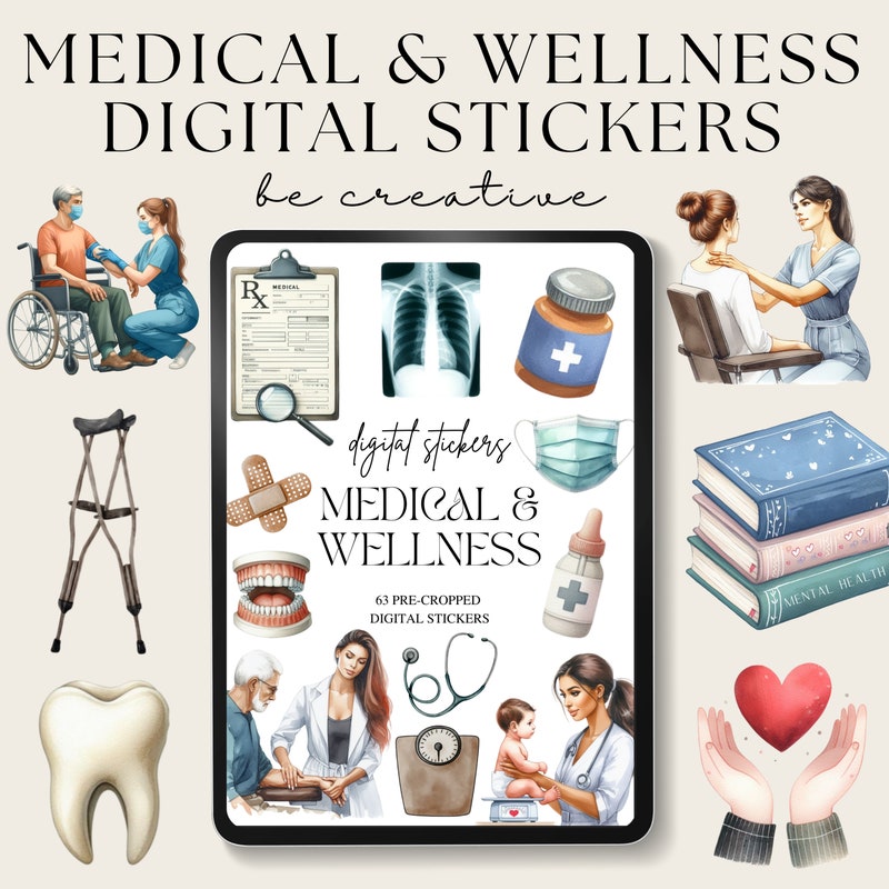 Nursing Stickers - Etsy