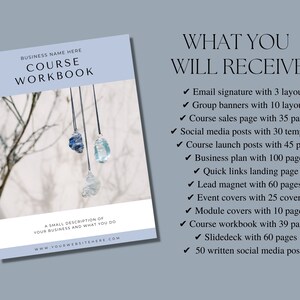 Course Creator Canva Bundle Course Creator Templates Course - Etsy