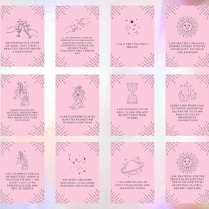 Affirmation Cards Template Canva, Affirmation Station, Printable ...