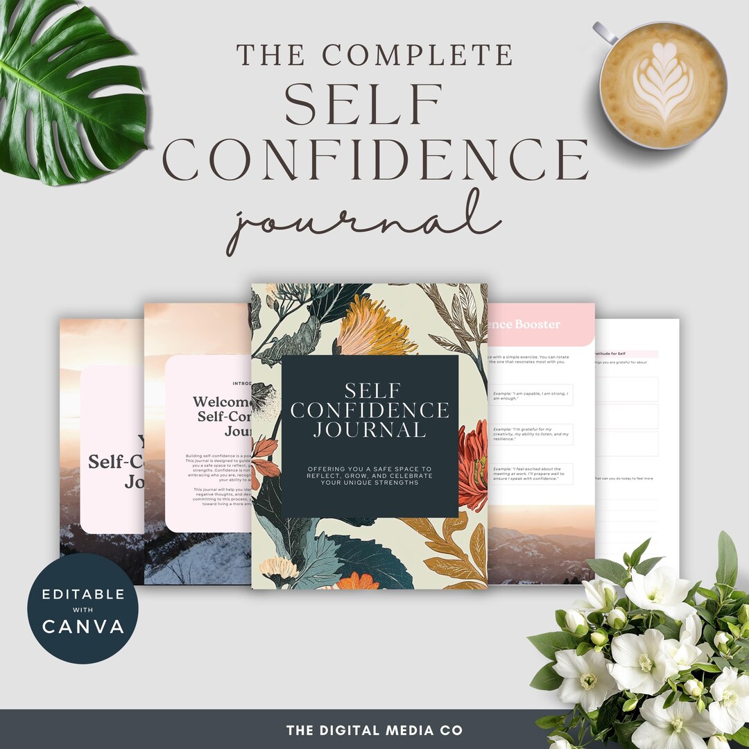 Self Confidence Journal Printable - Etsy