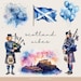 Scotland Culture Digital Planner Stickers | Digital Sticker Book ...