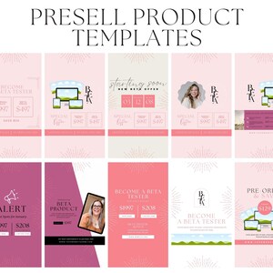 Presell Product Promo Templates, Digital Product Canva Reels, Instagram ...