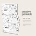 Animals Activity Placemat for Kids, Printable Coloring & Games Mat, Fun ...