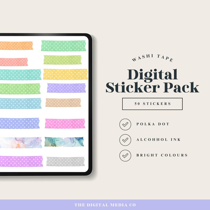 Polka Dot Washi - Etsy