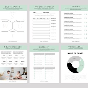 Printable Template Canva, Workbook Template Canva, Lead Magnet Workbook ...