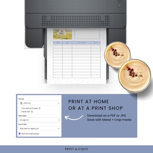 Dog Feed Tracker, One Sheet Pet Template, Canva Puppy Page, Petcare ...