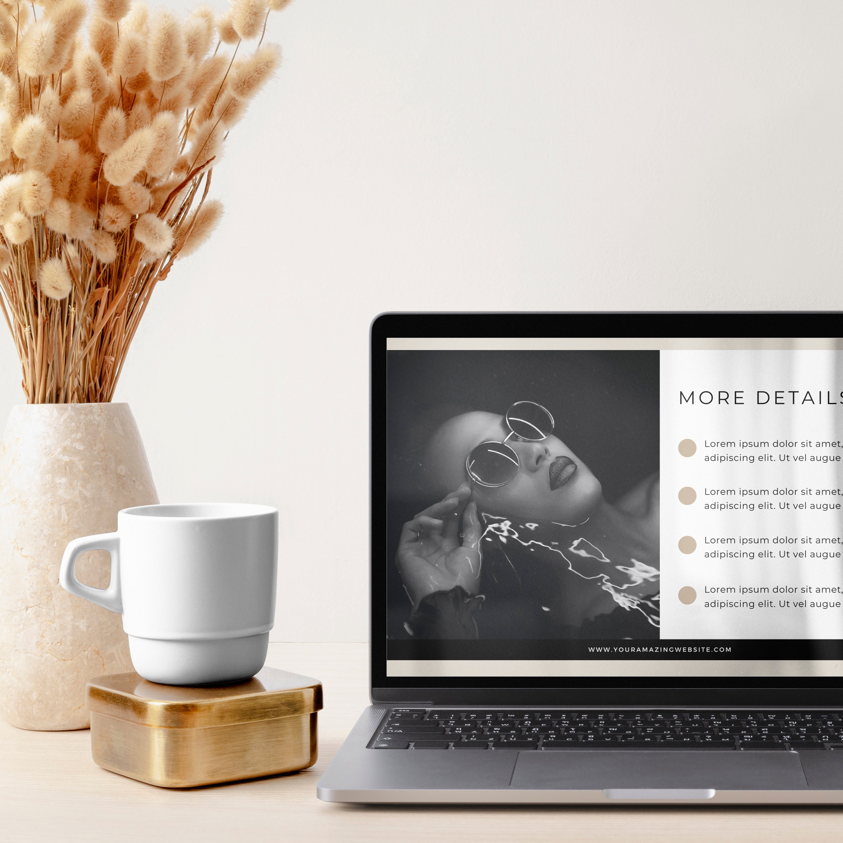 Slide Deck Presentation Canva Presentation Template Social - Etsy