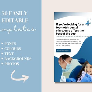 Dentist Written Social Media Captions and Prompts, Instagram Story ...