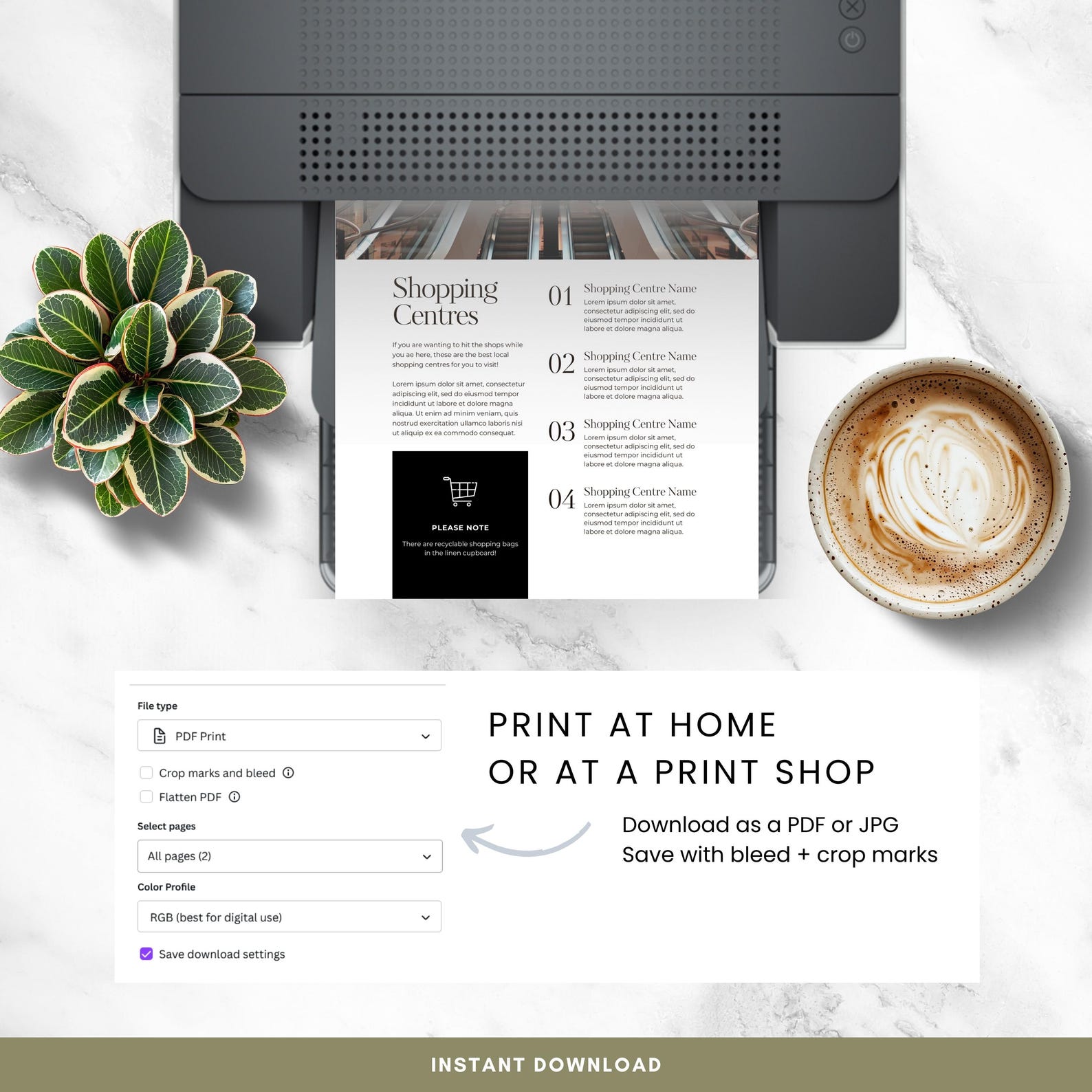 Short Term Stay Guide, Canva Airbnb Printable, Holiday Rental Download ...