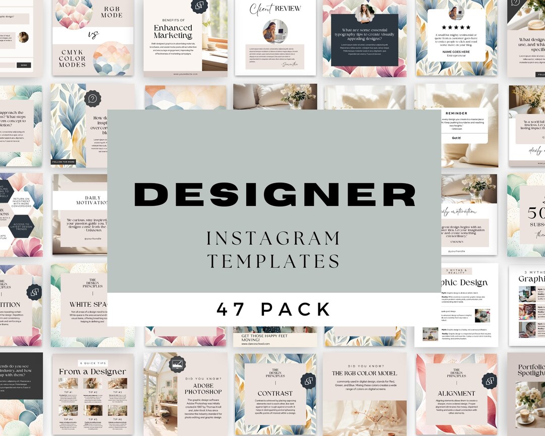 Interior Designer Instagram Template | Instagram Posts | Creative ...