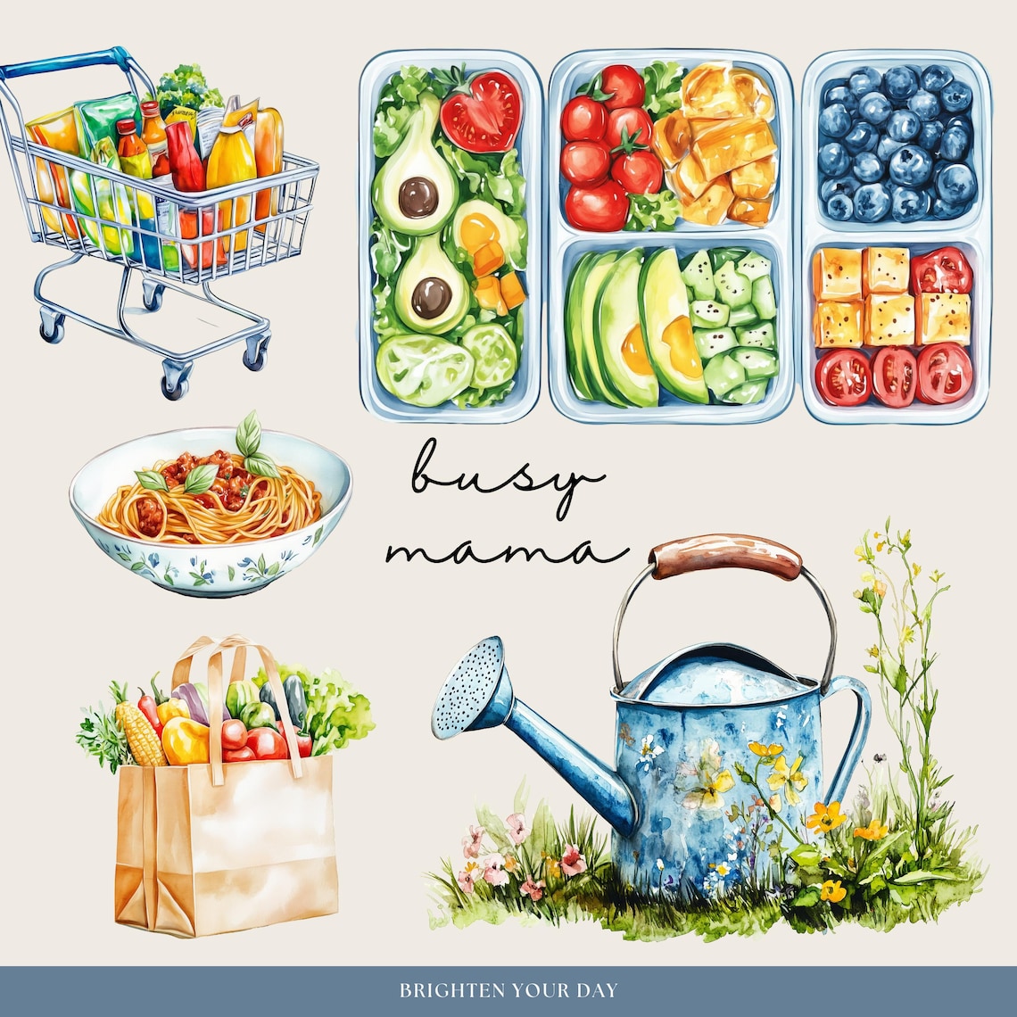 Mom Life Stickers, Goodnotes Family Stickers, Digital Mama Stickers ...