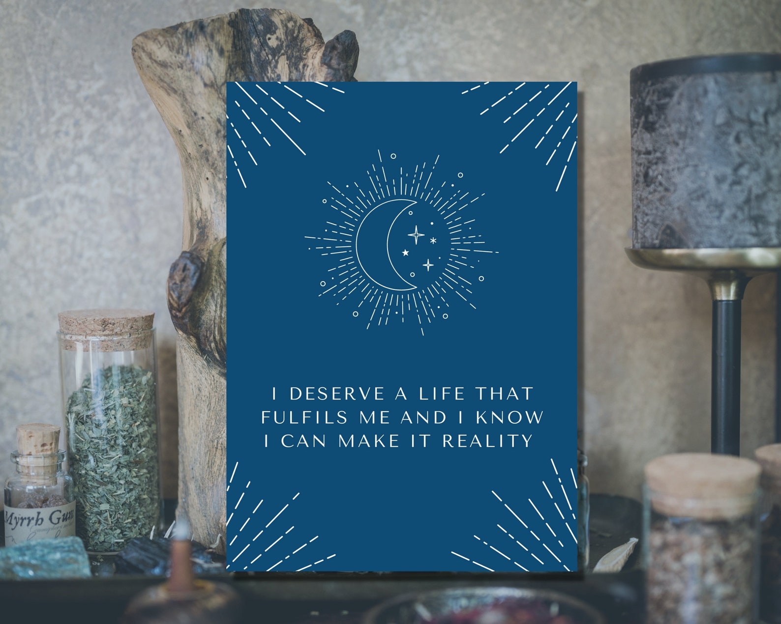 Affirmation Cards Template Canva, Affirmation Station, Printable ...