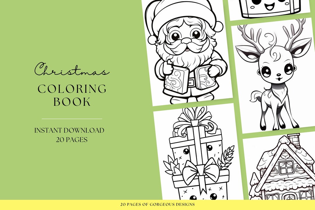 Christmas Coloring Pages | Festive Art Pages | Xmas Colouring Pages ...