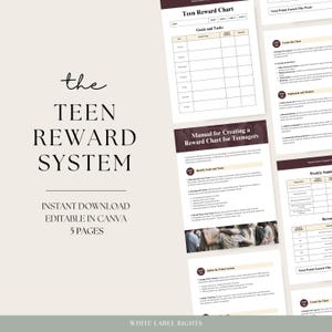 Family Rules Template for Teenagers Printable - Etsy