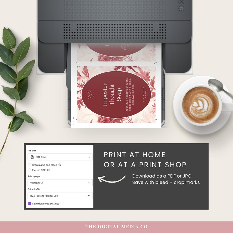 Imposter Syndrome Affirmation Cards Printable – 30 Self-worth Cards ...