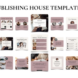 Publishing House Social Media Posts, Author Agent Marketing, Instagram ...
