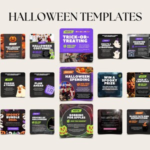Editable Halloween | Halloween Templates | Halloween Party Invitation ...