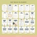 Easter Time Activities, Printable Easter Sheets, Easter Canva Download ...