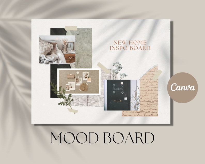Canva Mood Board Bundle Canva Vision Board Templates - Etsy