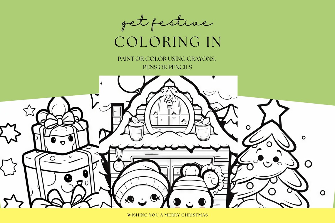 Christmas Coloring Pages | Festive Art Pages | Xmas Colouring Pages ...