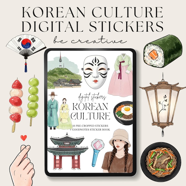 Korean Stickers - Etsy