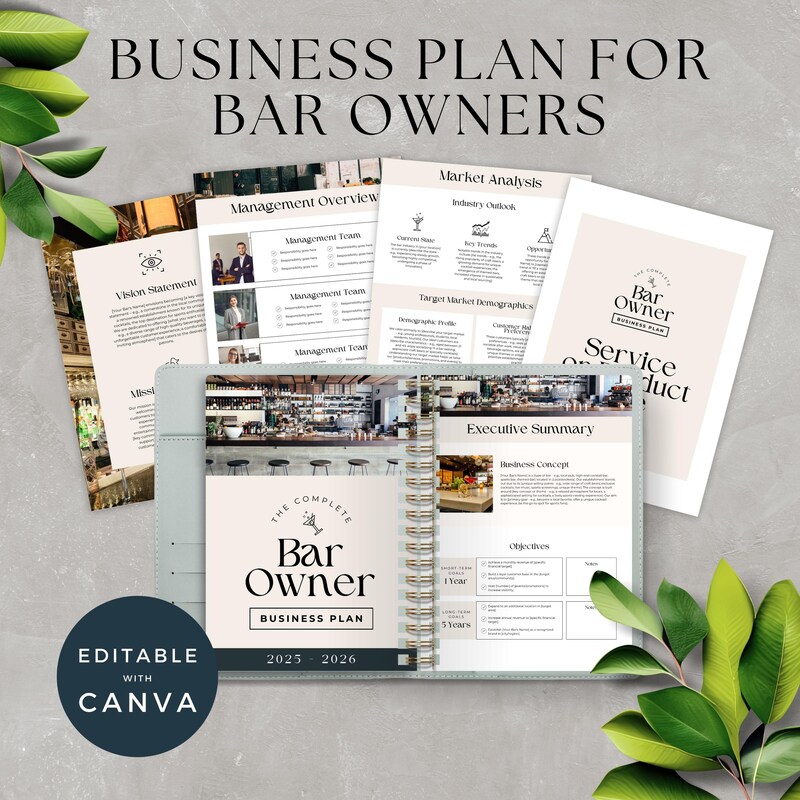 Bar Plans - Etsy