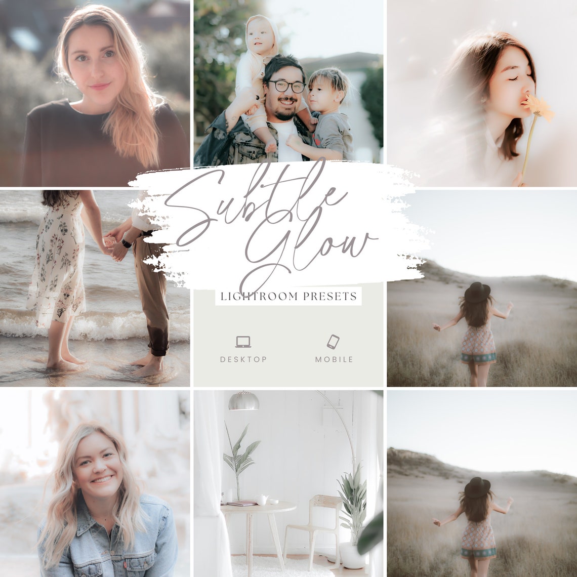 Bundle of Lightroom Presets for Mobile and Desktop, Bright LR Presets ...