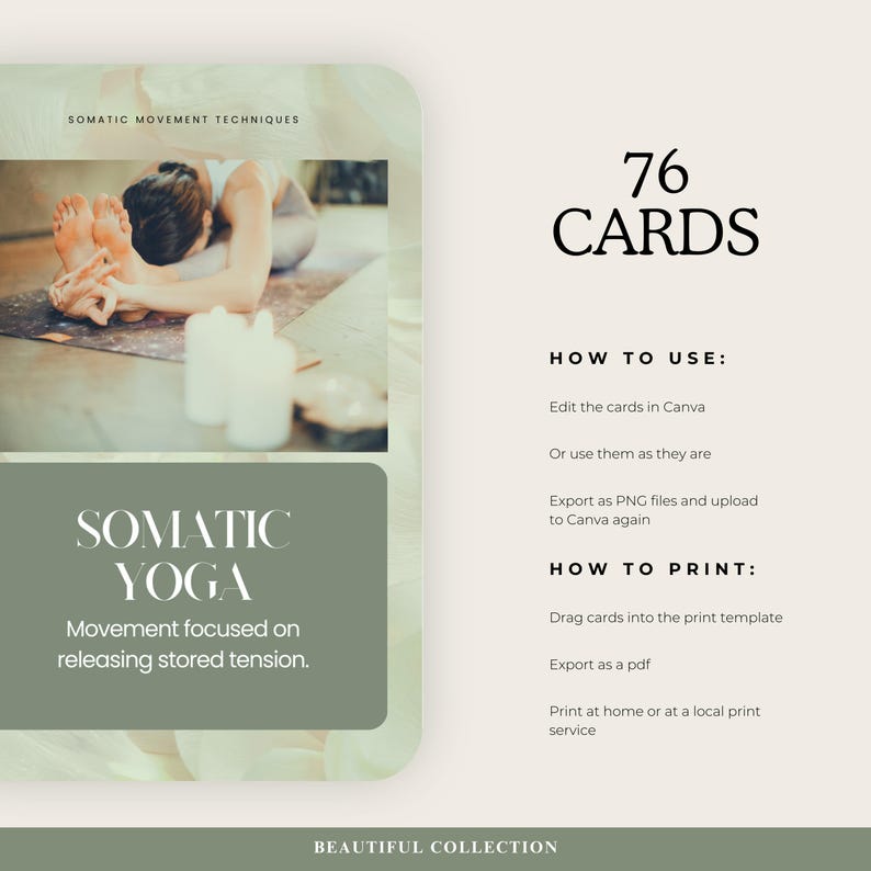 Somatic Therapy Grounding Techniques Cards, Printable Grounding ...