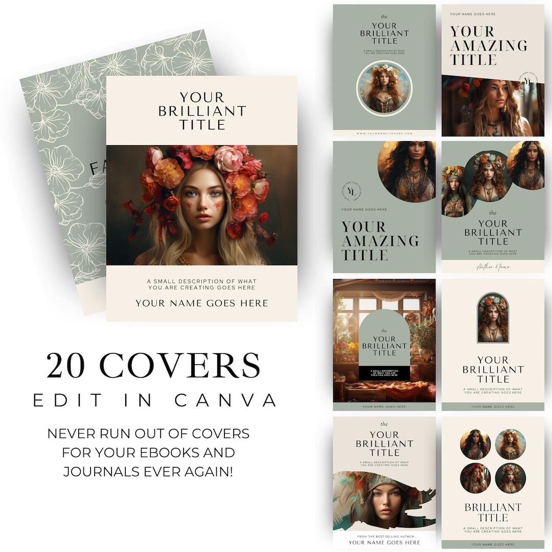 Book Covers, Canva Templates, Printable Magazine Title Page, Simple ...